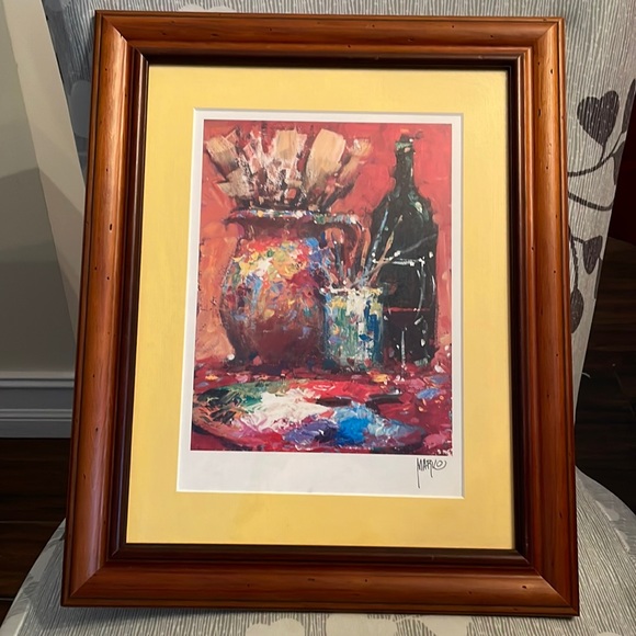 Art | Marko Mavrovich Resting In Studio Seriolithograph Color On ...
